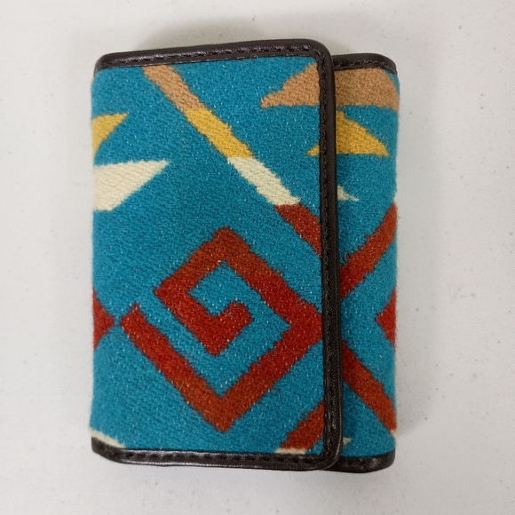 Pendleton | Bags | Pendleton Trifold Wallet Mens Southwestern Wool ...